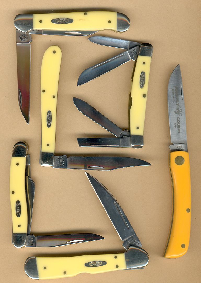 Yellow Handled Knife pics - show em! | BladeForums.com