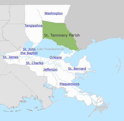 New Orleans suburban St. Tammany Parish Shows Impressive Recent Growth ...
