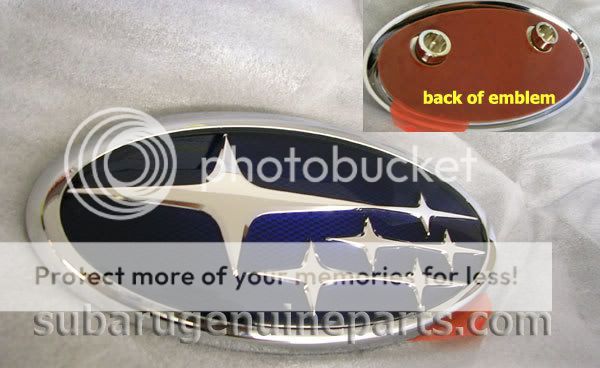 WTB: Blue Subaru Trunk Emblem - NASIOC