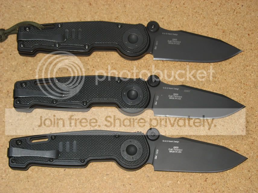 Rare knives up for grabs! Benchmade, Spyderco, Zero Tolerance ...