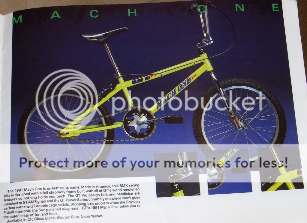 1991 GT Mach One - BMXmuseum.com Forums