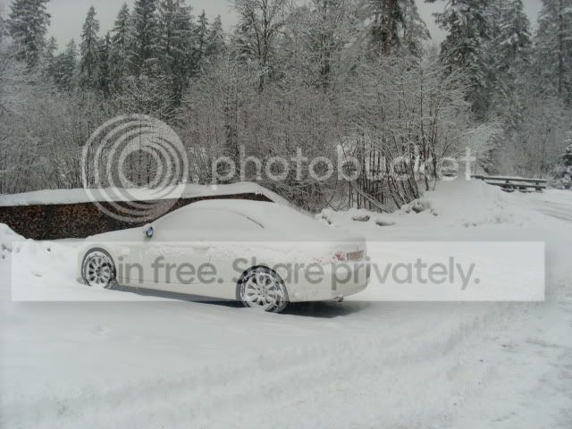 E92 Alpine Weiss - Snow pics - BMWDriversForum