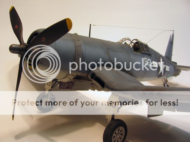 Corsair of VMF 214 - Capt. Edwin L. Olander - Ready for Inspection ...
