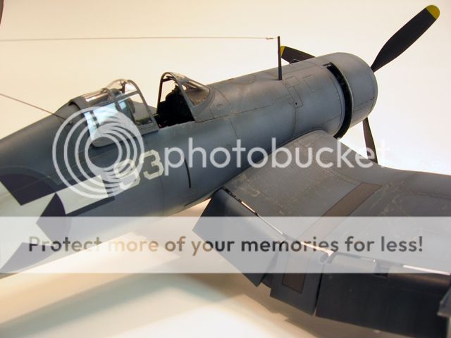 Corsair of VMF 214 - Capt. Edwin L. Olander - Ready for Inspection ...