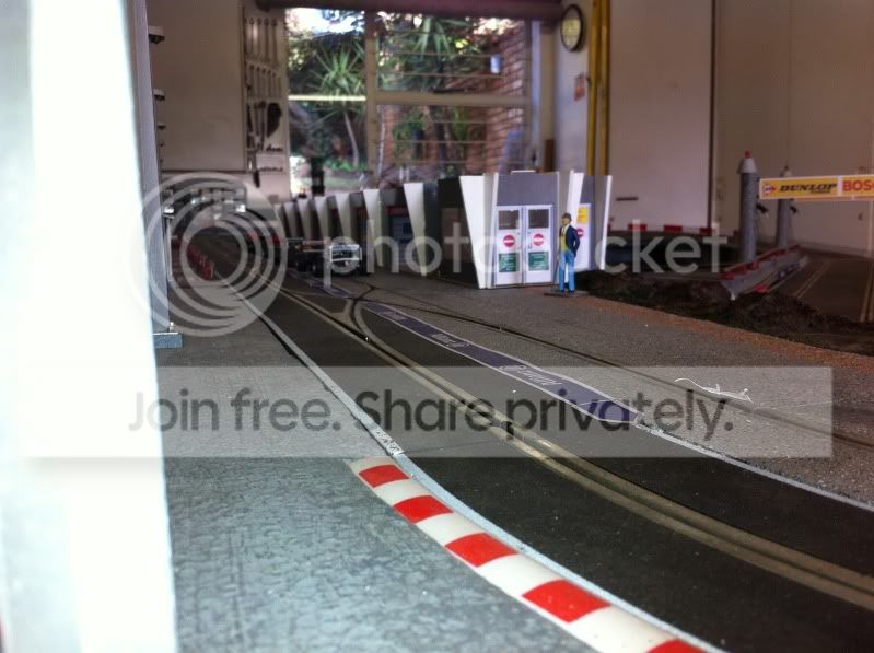 Scratch build of pit lane building | SlotForum