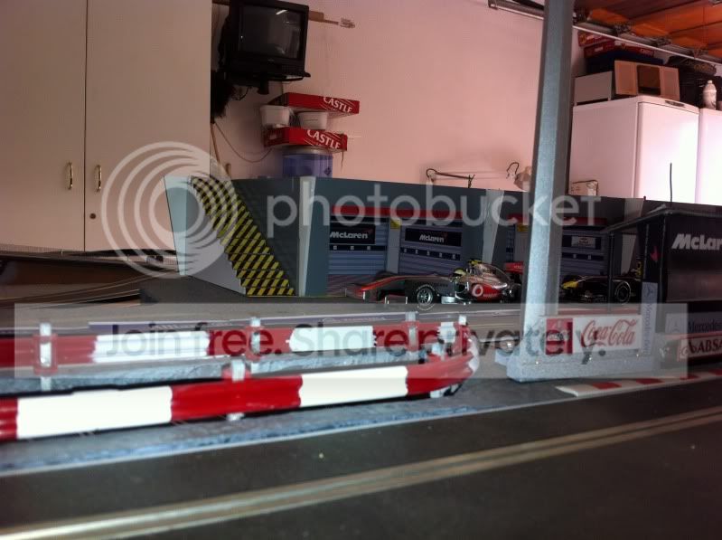 Scratch build of pit lane building | SlotForum