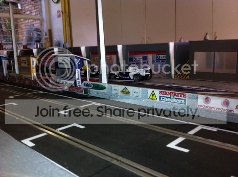 Scratch build of pit lane building | SlotForum