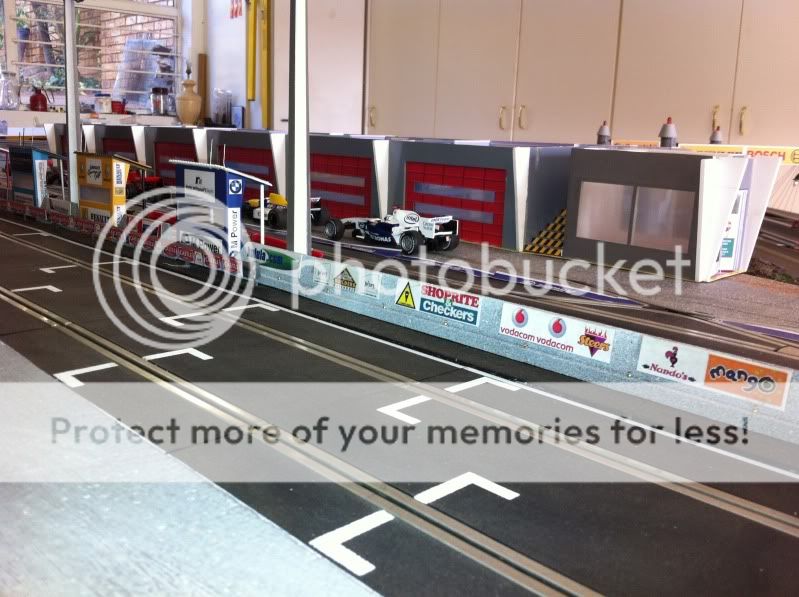 Scratch build of pit lane building | SlotForum