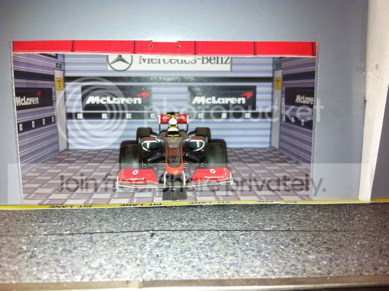 Scratch build of pit lane building | SlotForum