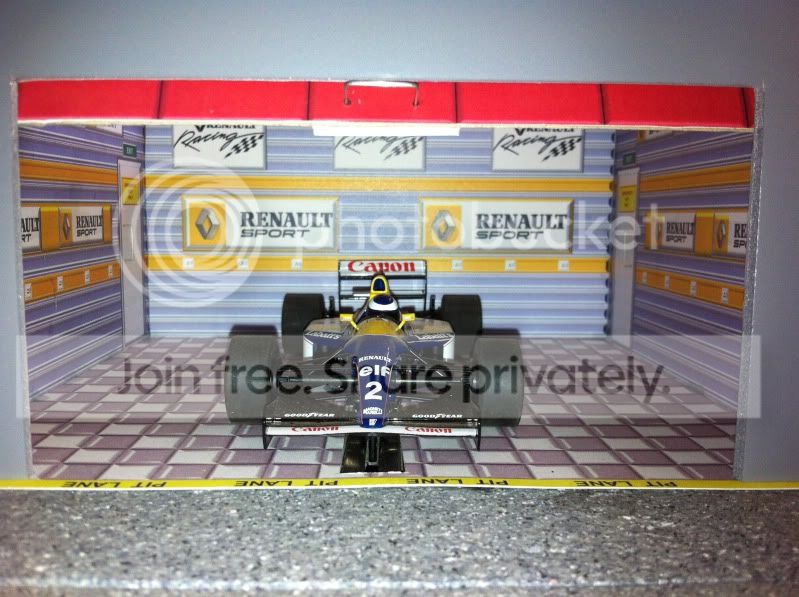 Scratch build of pit lane building | SlotForum