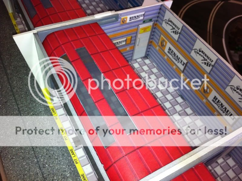 Scratch build of pit lane building | SlotForum