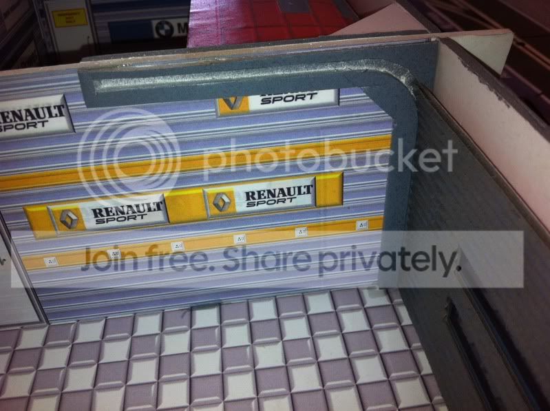 Scratch build of pit lane building | SlotForum