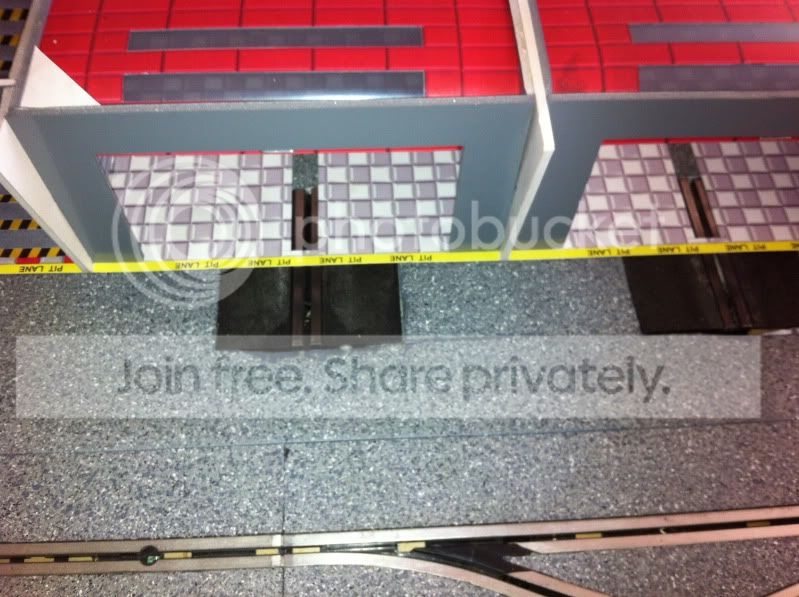 Scratch build of pit lane building | SlotForum