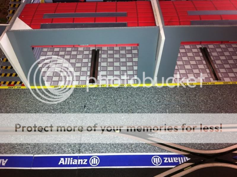 Scratch build of pit lane building | SlotForum